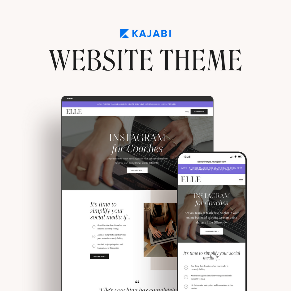 Kajabi Templates Launch In Style